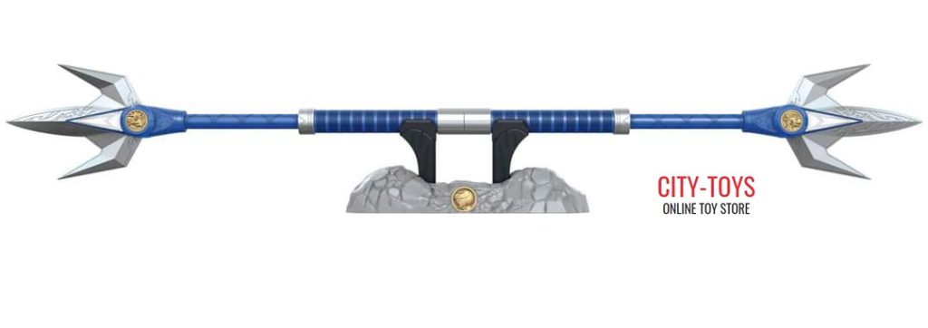 Power Rangers Lightning Collection Mighty Morphin Blue Ranger Power Lance